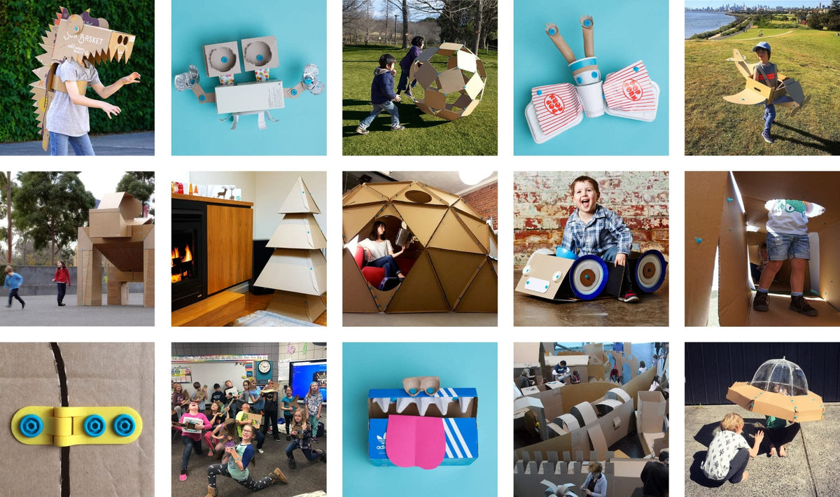 Makedo | Cardboard Construction Tools For Kids