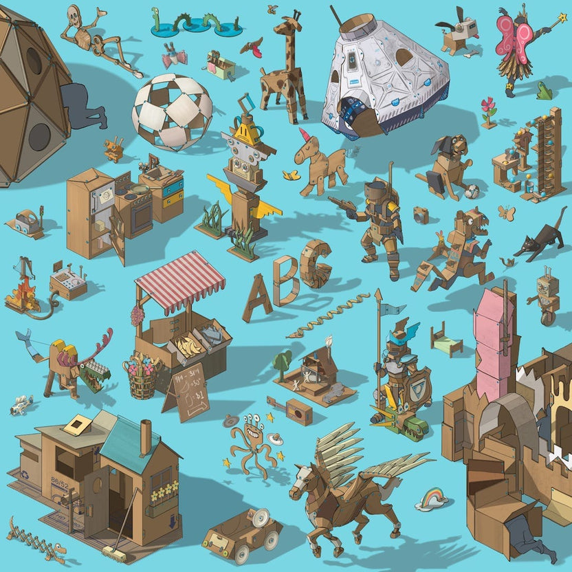 Makedo | Cardboard Construction Tools For Kids